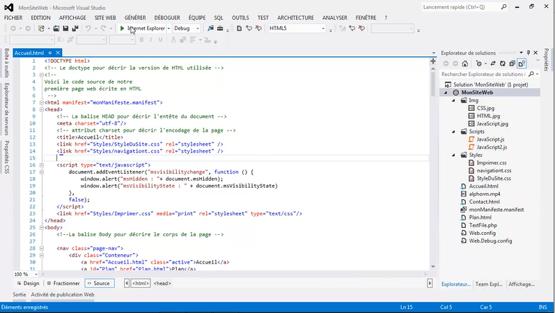 Formation HTML5, JavaScript et CSS3 : Le Guide Complet | Alphorm.com