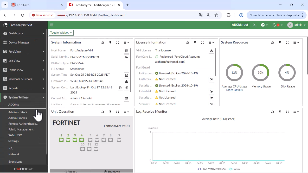 Formation FortiAnalyzer 7.4 - Administration Avancée