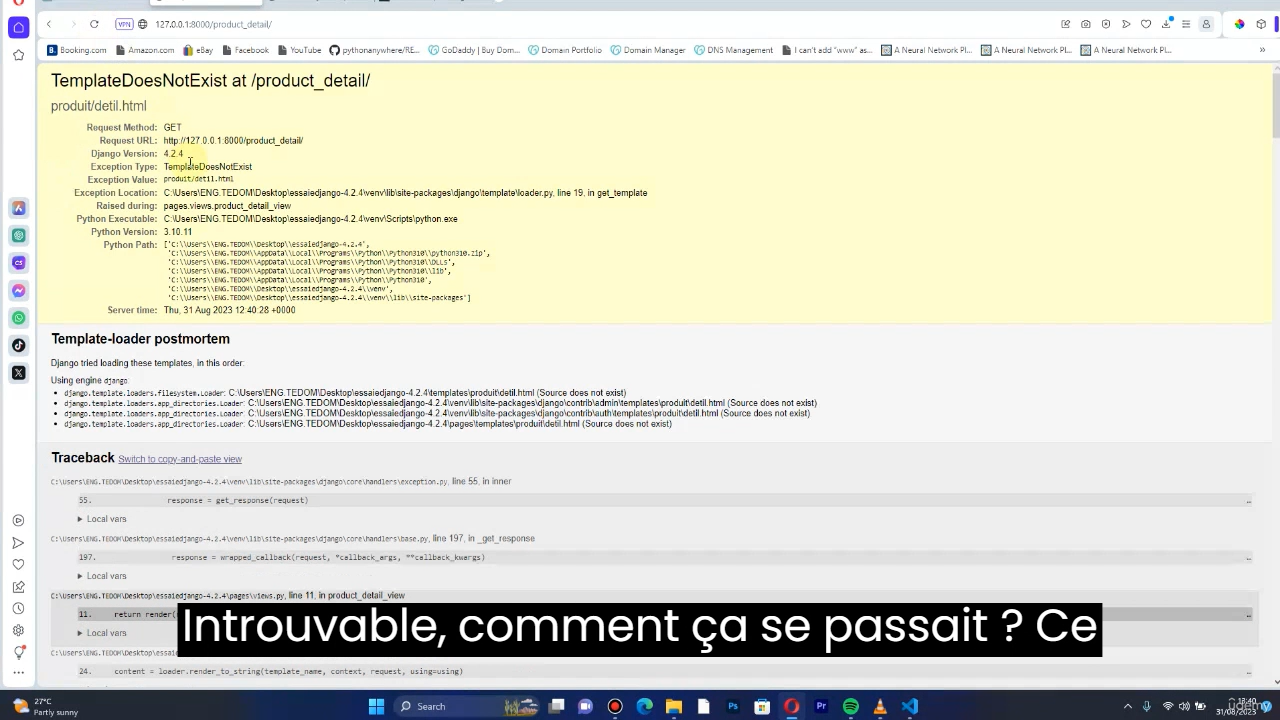 Formation Complète Django : De Débutant à Expert