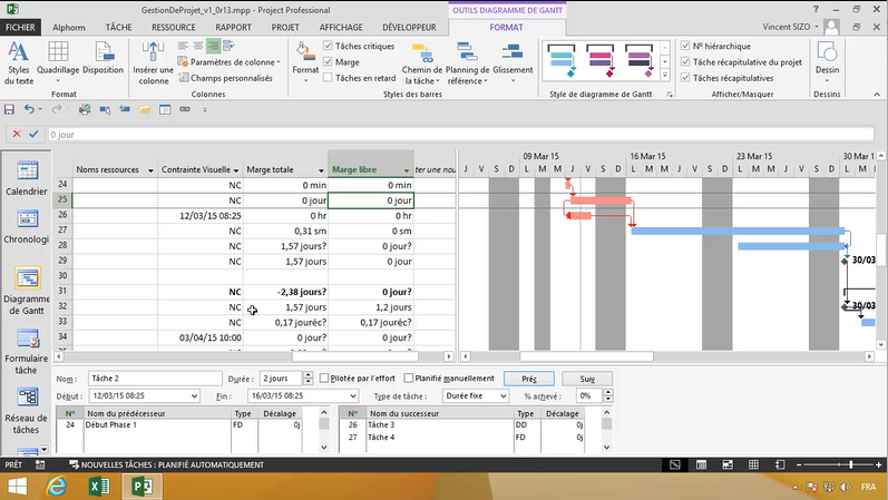 Formation MS Project 2013 : Réussir la planification | Alphorm.com