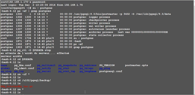 Formation PostgreSQL : Administration et Haute Disponibilité