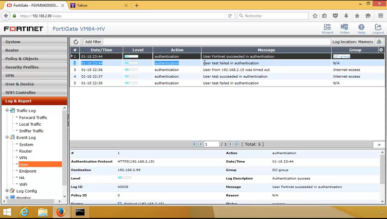 Formation Fortinet UTM: Acquérir les fondamentaux