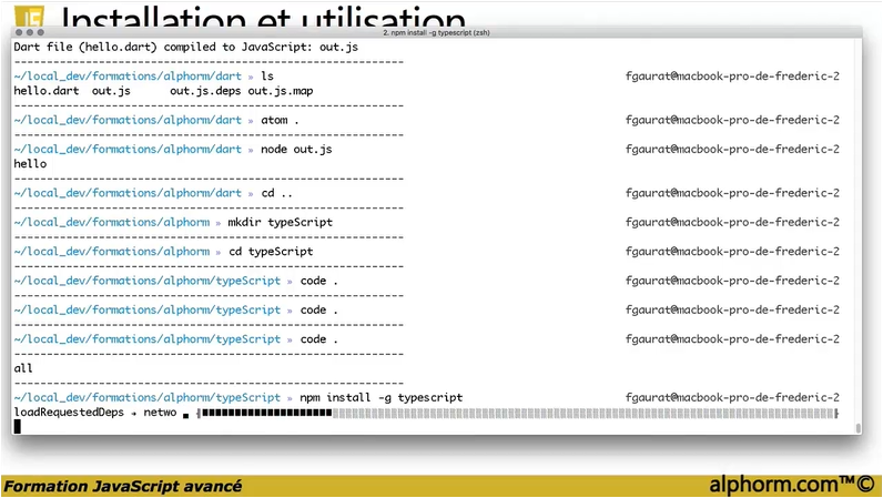 Formation JavaScript : Techniques Avancées