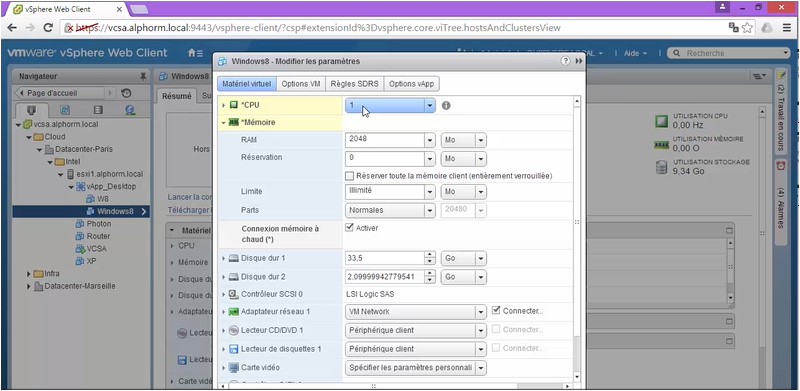 Machines Virtuelles VMware - Alphorm