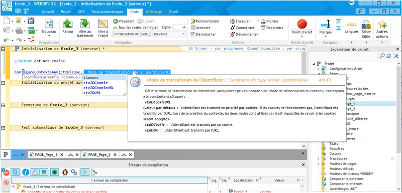 Formation WebDev 22 : Perfectionnement | Alphorm.com