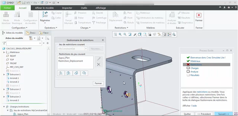 Creo Parametric : Calcul et Simulation | Formation Avancée