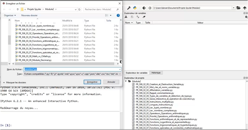 Types de Variables Python - Formation Data Science