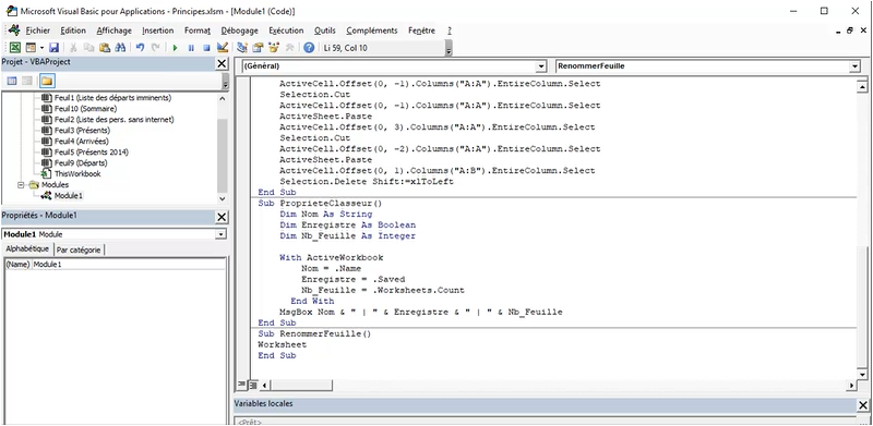 Vba Initiation Excel 2016 Apprenez Les Bases
