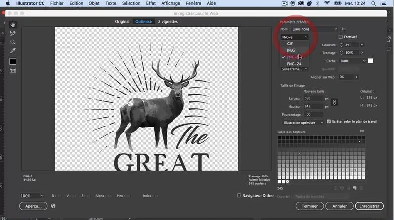 Création de logos avec Adobe Illustrator CC 2018