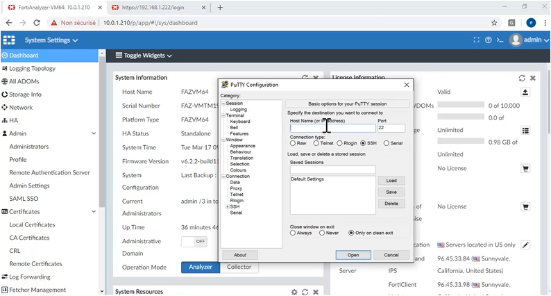 Formation FortiAnalyzer : Apprenez l'installation et la configuration