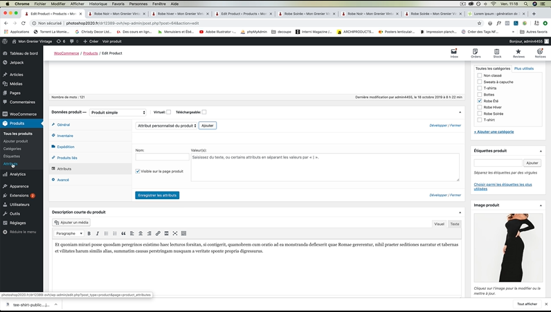 Créer une Boutique Ecommerce avec WooCommerce