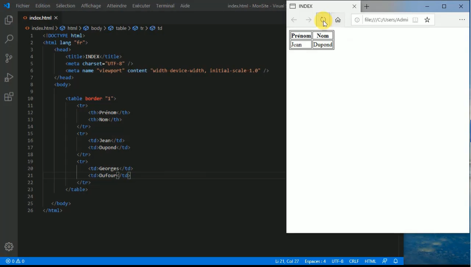 Guide du Débutant en HTML et CSS - Formation en Ligne