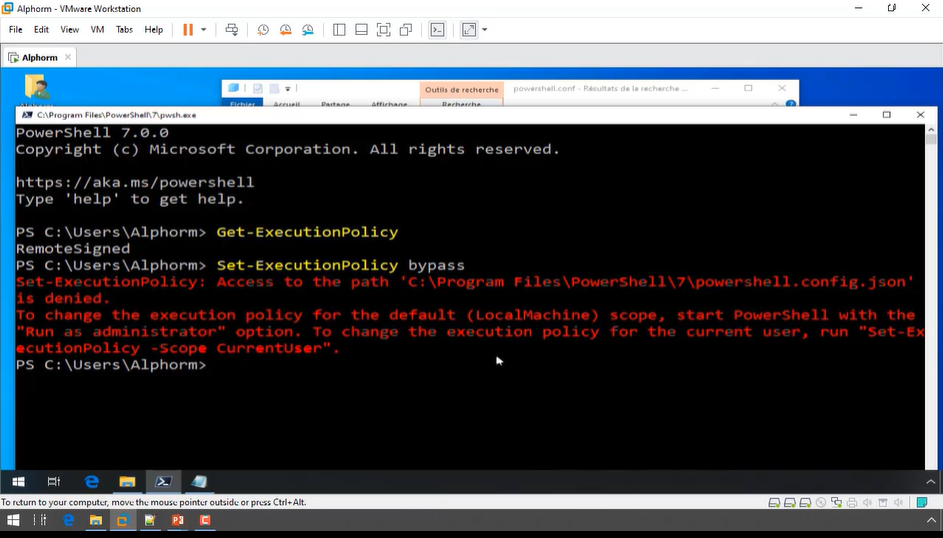 PowerShell Niveau Initiation - Formation Complète