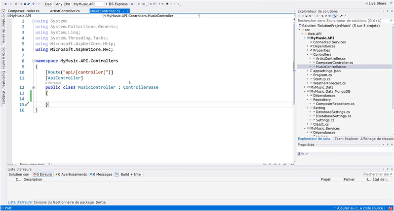 Web API .NET Core 3.1 : Formation N-Tier
