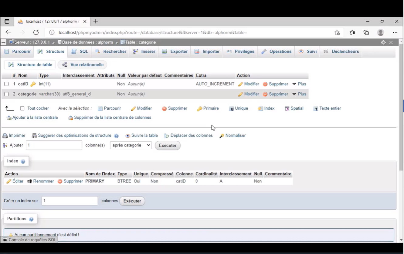 PHP 8 : Bases de Données et PhpMyAdmin - Formation Complète