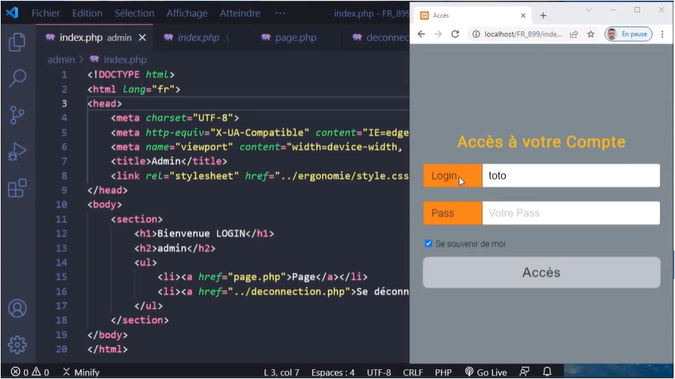 Gestion des Sessions en PHP 8 - Formation Complète