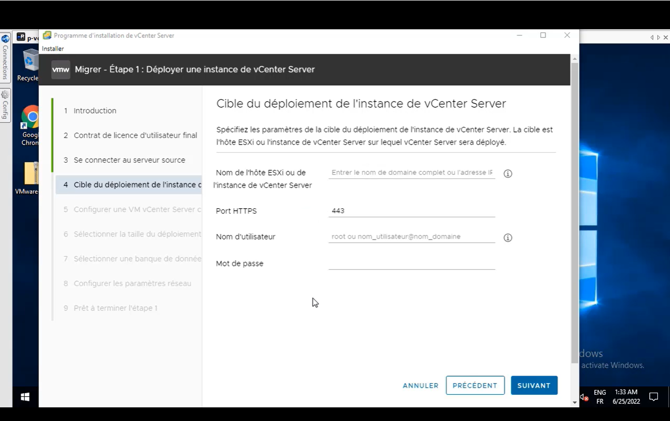 Formation sur la Mise à Niveau de VMware vSphere 7