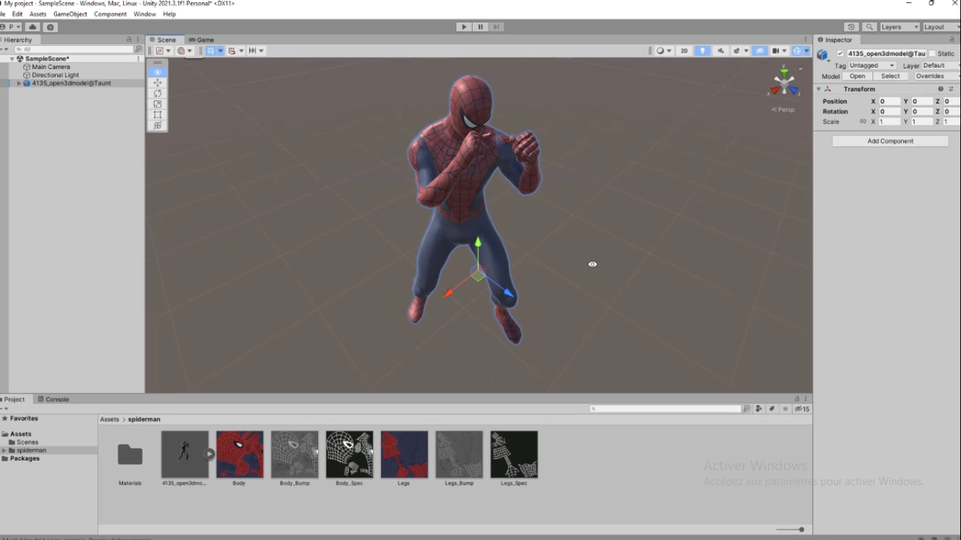 Unity : Animer vos Personnages en 3D - Formation Complète