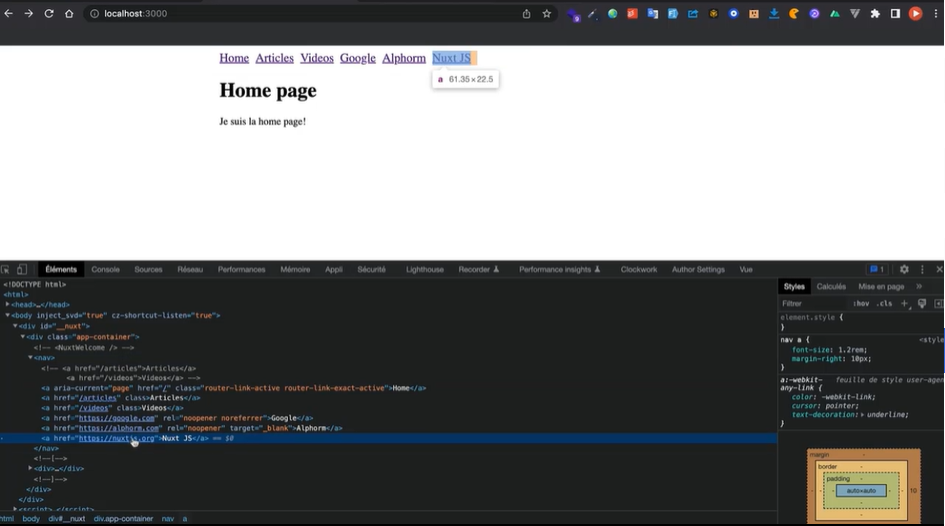 Guide Complet pour Débuter avec Nuxt JS 3